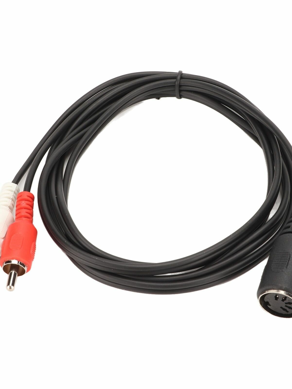 5-контактный разъем DIN к 2RCA Lotus старомодный кабель-адаптер аудиооборудования 5-контактный разъем Din 1,5 метра