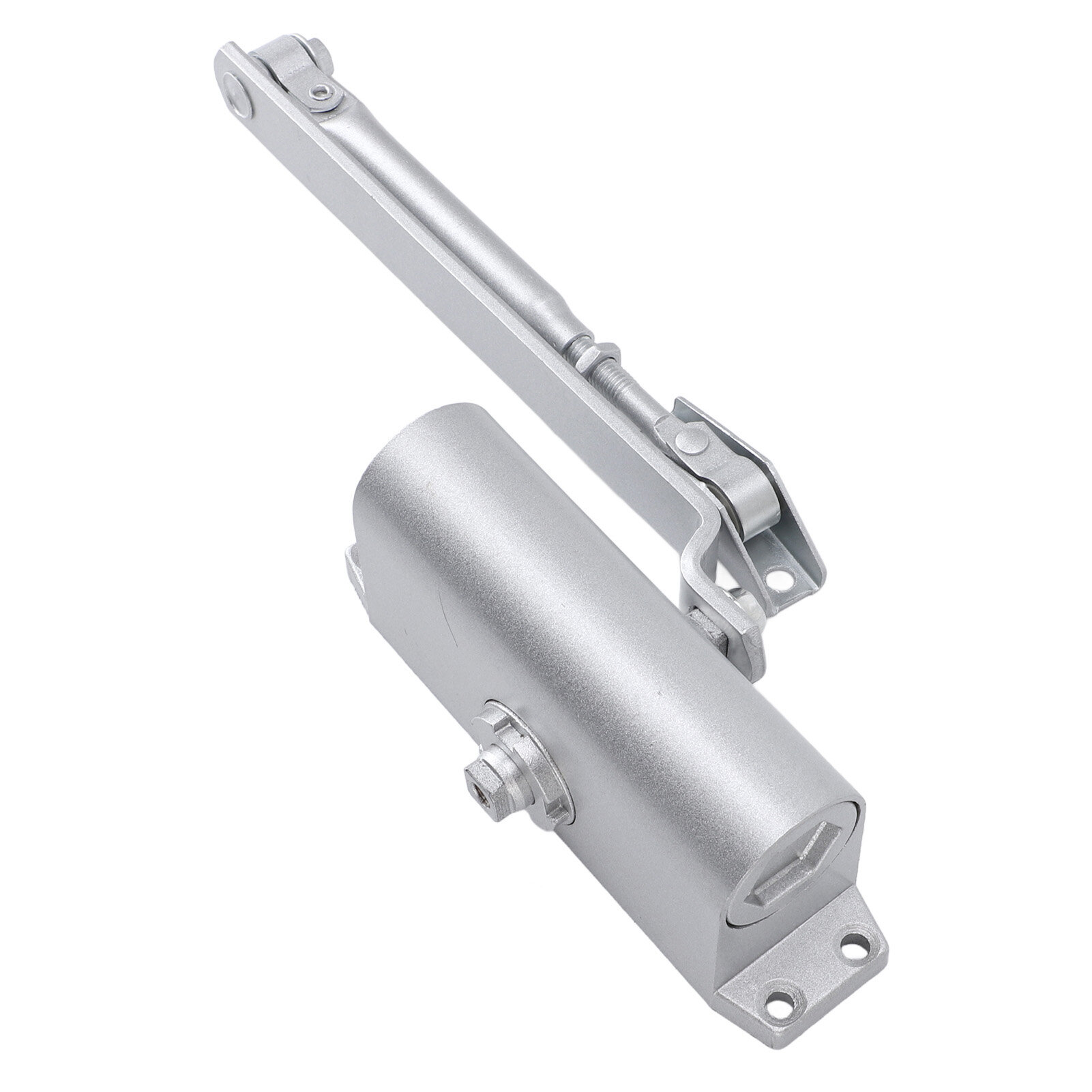 Автоматический дверной доводчик из литого алюминия и холоднокатаной стали, 90-градусный безопасный пружинный дверной доводчик