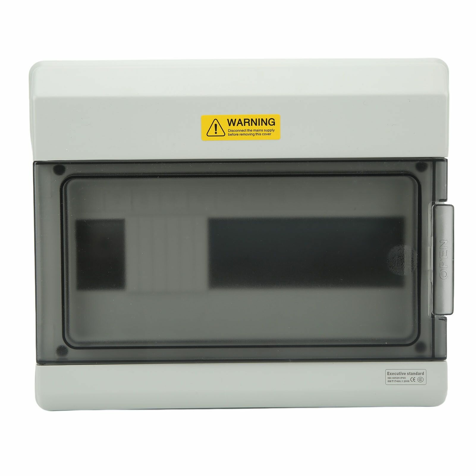 Водонепроницаемая электрощитовая коробка для наружного и внутреннего использования, 12 выходов, 26x22x11 см, высокая стойкость к ударам