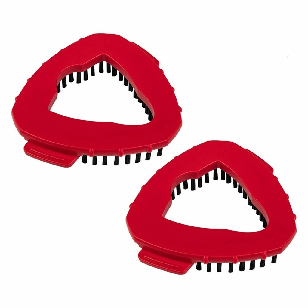 Сменные насадки для швабры с щеткой (2 шт.), Треугольный пол bru