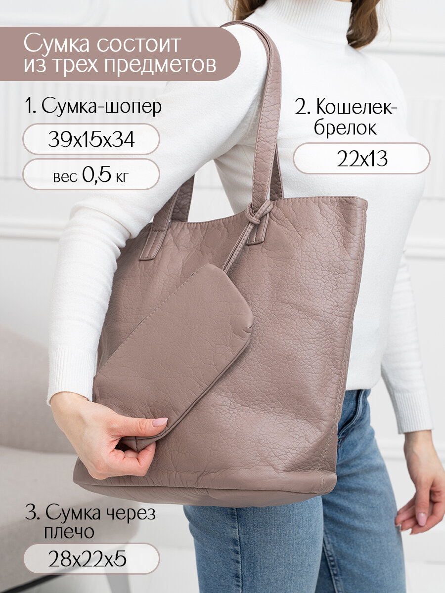 Комплект сумок шоппер