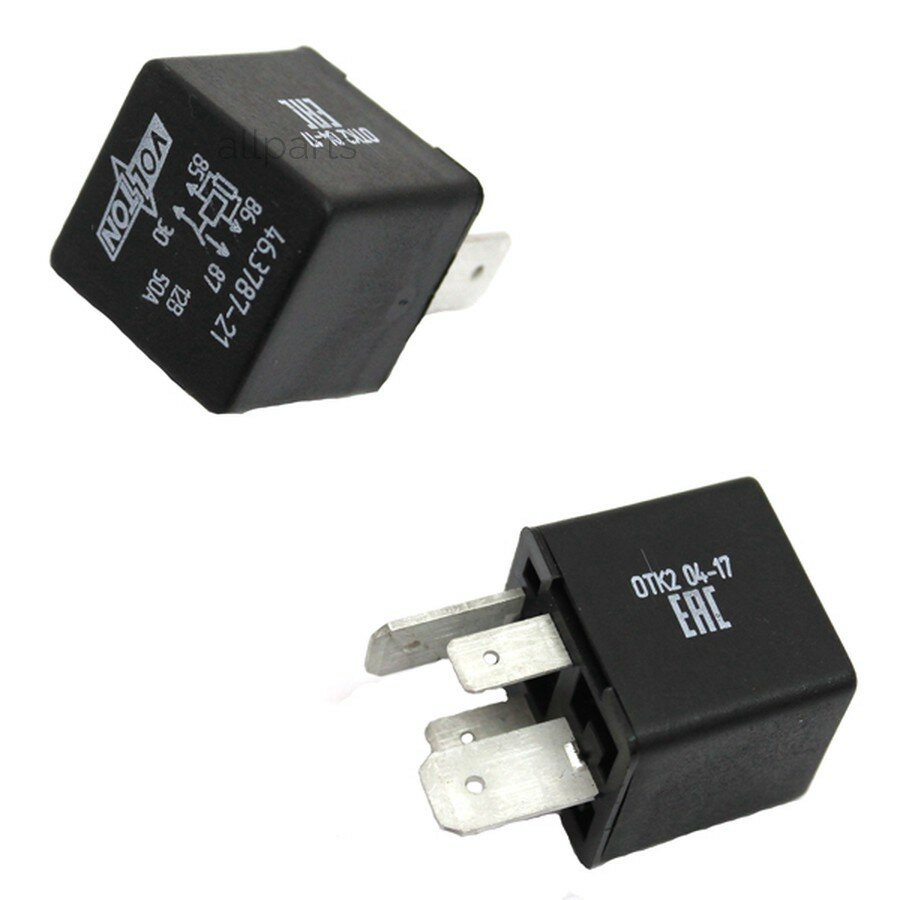 VOLTON VLT46378721 Реле стартера ВАЗ-2170, ГАЗ (замык. 4-конт.12V 50A без карм. под кроншт.)(анал 71.3747-21) VOLTON VOLTON VLT46378721