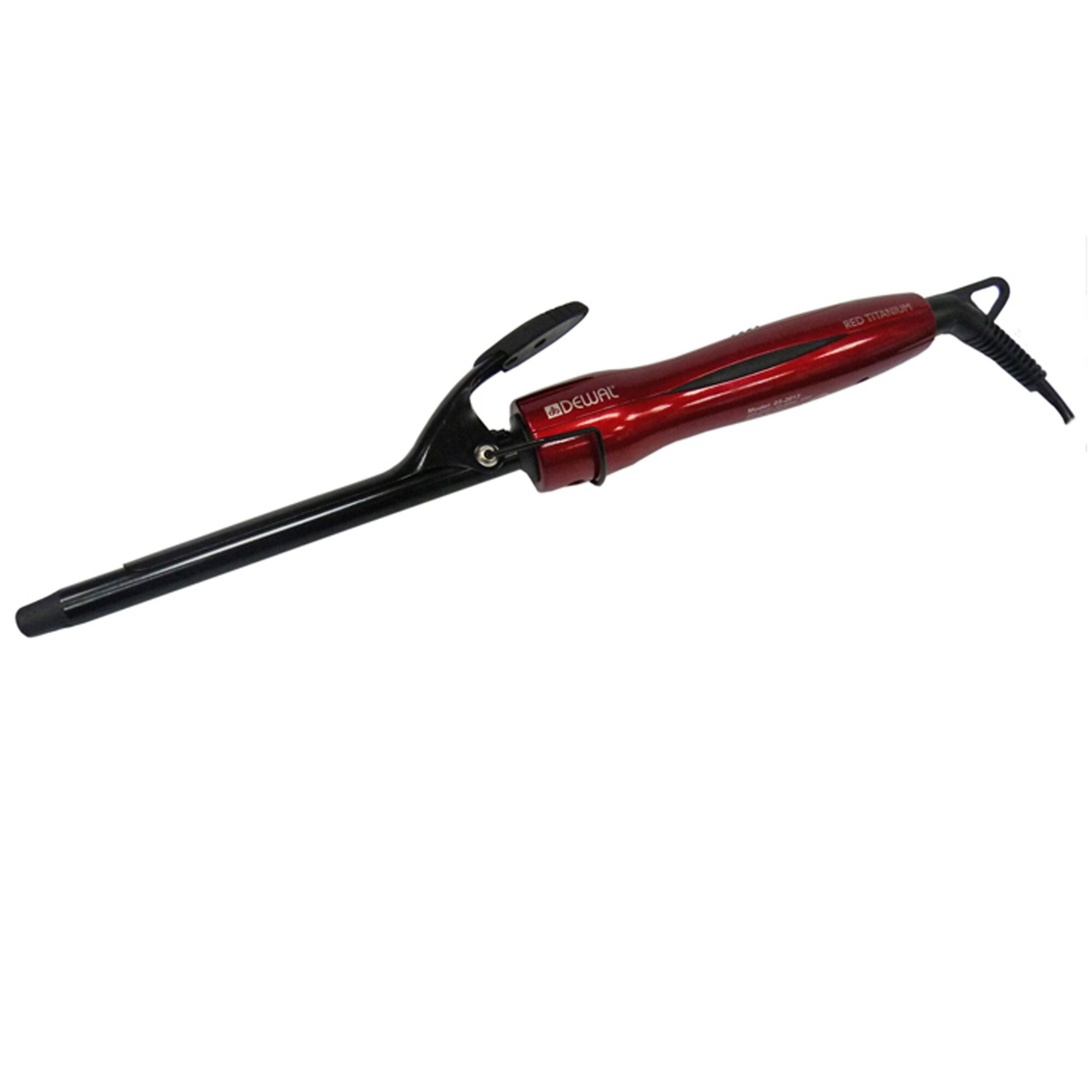 Плойка DEWAL Red Titanium 03-2013, профессиональная, ионизация, 13мм, 20Вт, 190°C