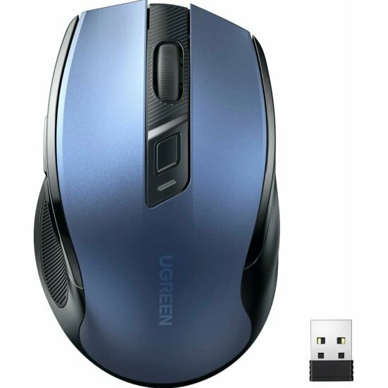 Мышь беспроводная Ugreen MU006, синий(25753)