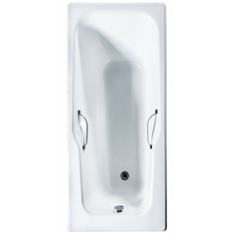 Ванна Эконом Н1 150x70 с ручками, чугун