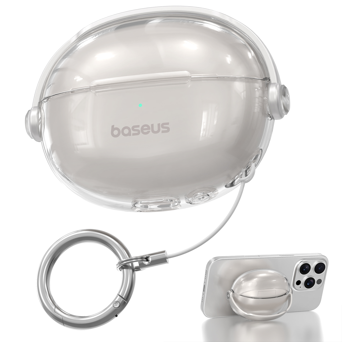 Защитный чехол для наушников Baseus MC1 Pro, новая модель 2025 года, для AI Bluetooth-гарнитуры, креативный