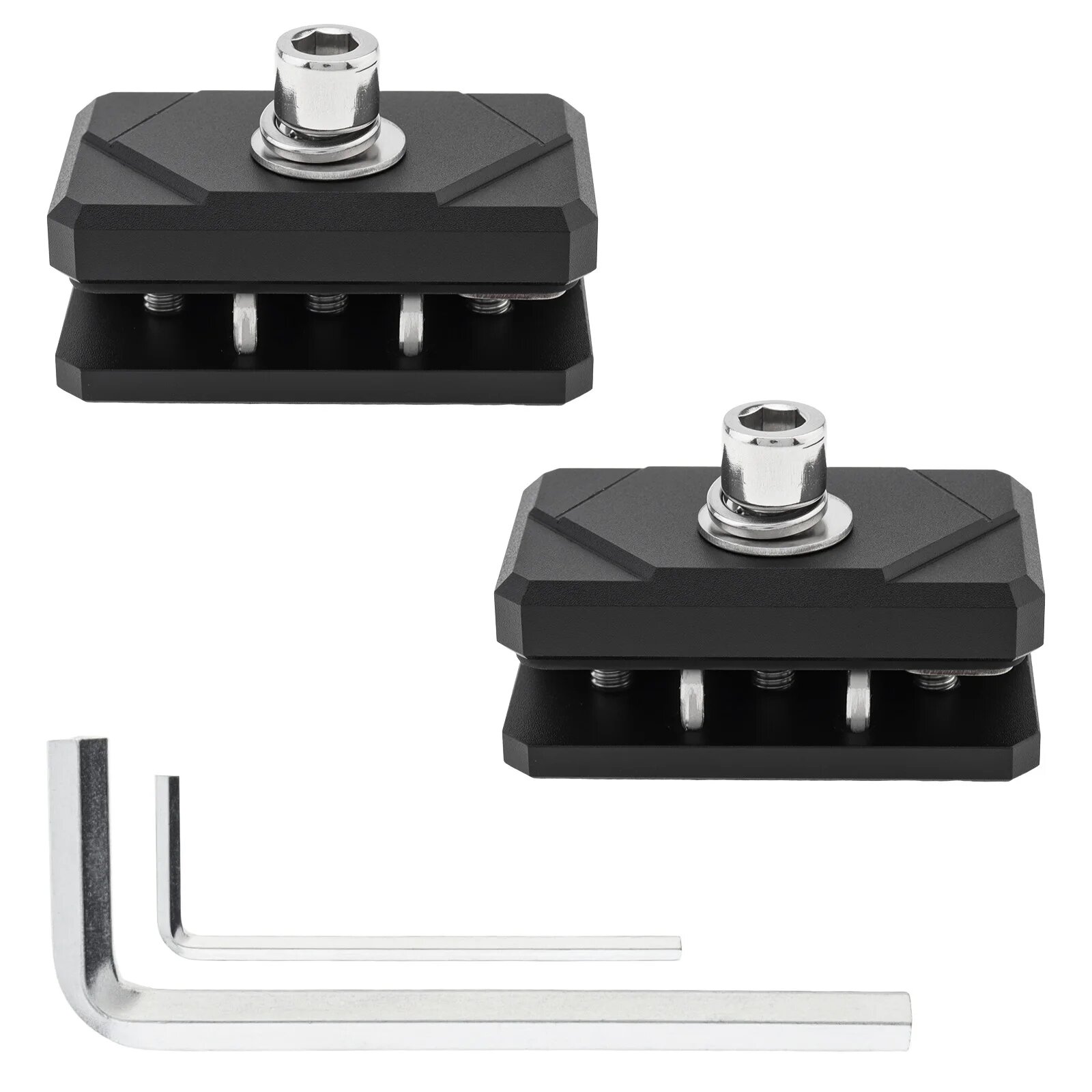 Универсальный кронштейн для крепления на капоте двигателя, светодиодный светильник для автомобиля, грузовика, внедорожника, M8, прожектор, кронштейн для противотуманных фар, 2 шт, зажим