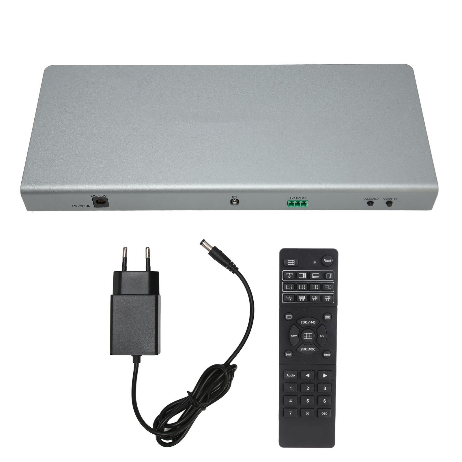 Коммутатор HDMI Multiviewer 8x1 4K для игровых консолей