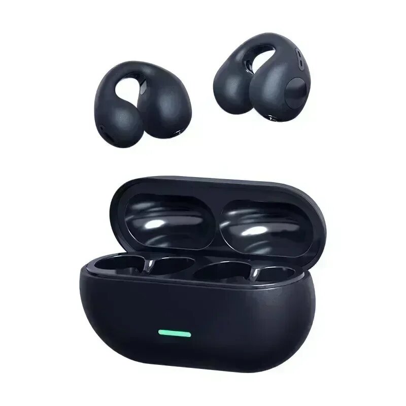 Беспроводные наушники Bluetooth 5.3 для спорта и игр Черный, black