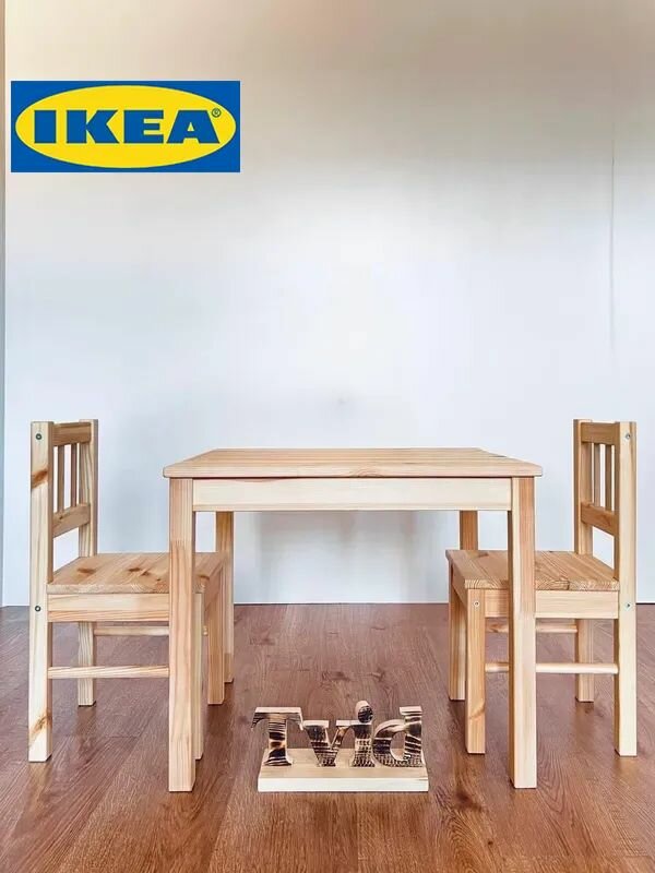 Комплект парта + стул Классическая, 59х50х50 см