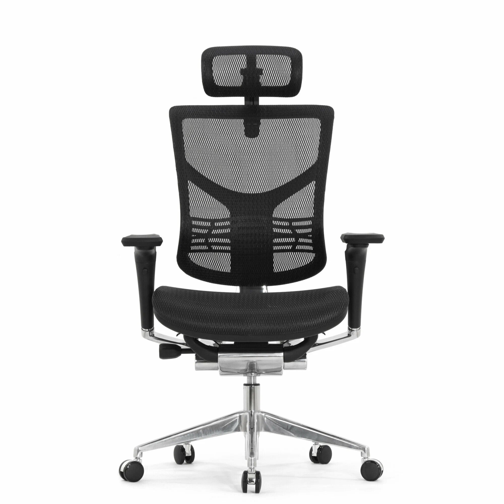 Кресло FALTO STAR 2 (подлокотники 6D(360), сетка, черный)