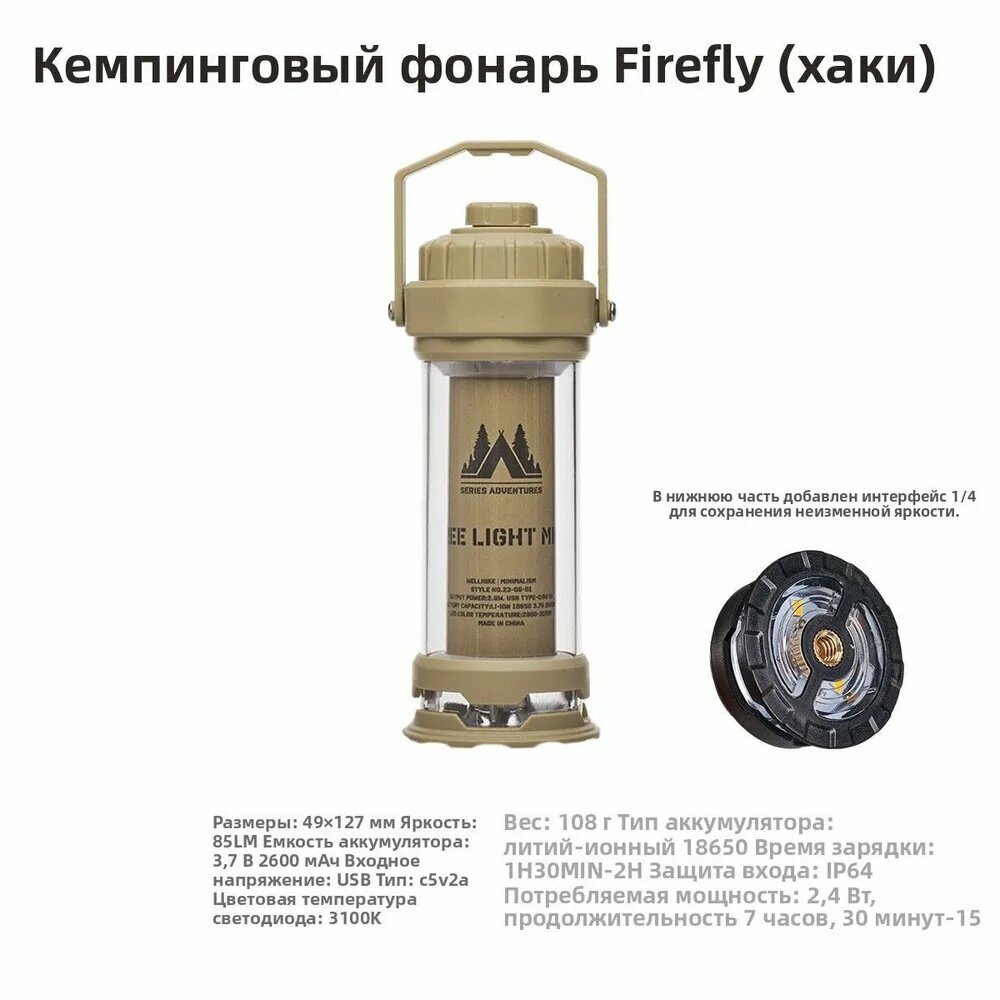 WellHike Кемпинговый фонарь