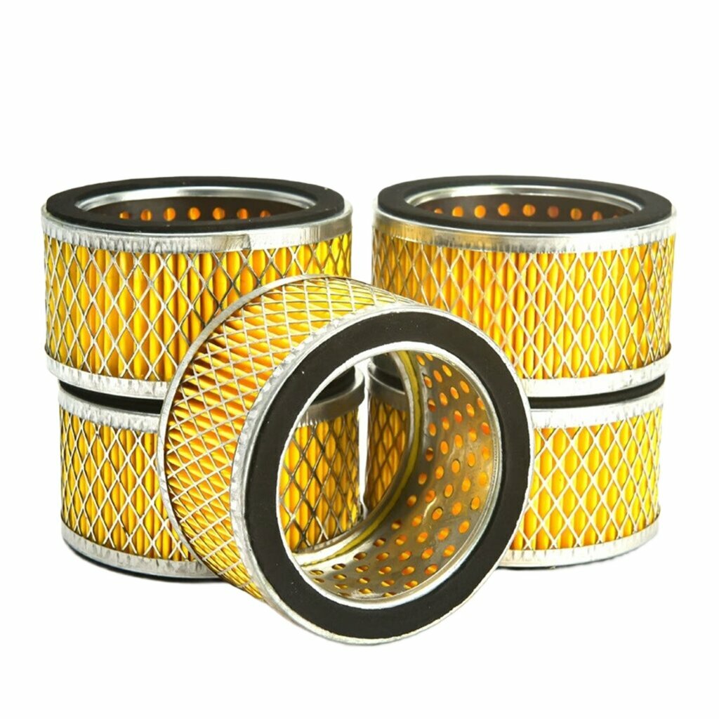 5шт Воздушный Компрессор Глушитель Аксессуары Для Воздушного Фильтра Высокоэффективное Шумоподавление Универсальная Нейлоновая Конструкция