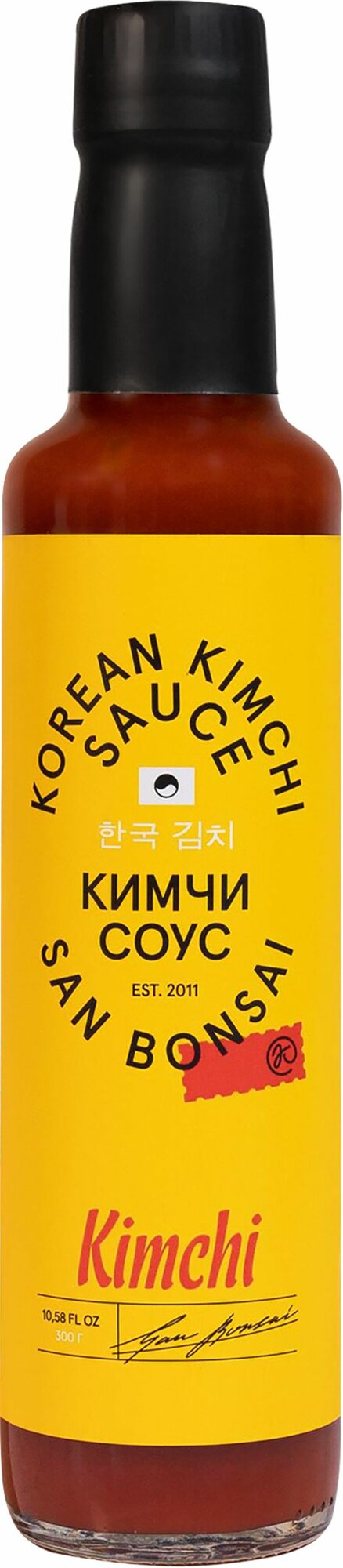 Соус SANBONSAI Кимчи острый, паназиатская кухня /стекло/ 300г