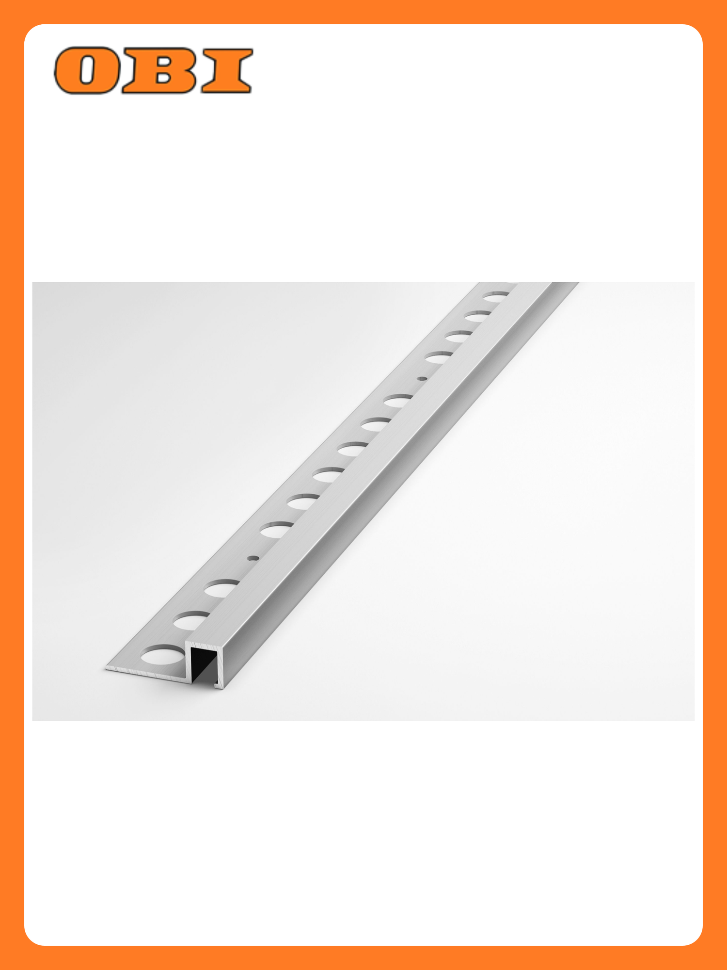 Профиль угловой алюминиевый лука 2700х10 мм серебро, 1шт