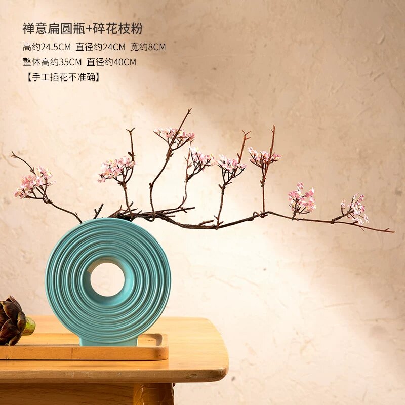 Искусственные цветы в японском стиле: ветви сакуры и сливового дерева, декор для дома в стиле дзен, мягкие элементы