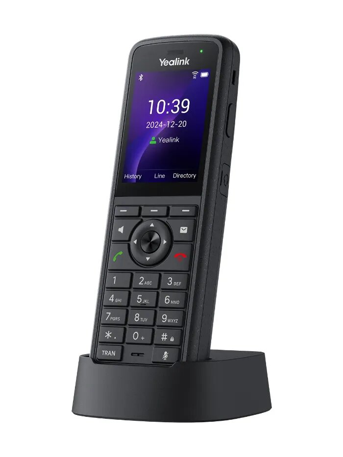 Беспроводной IP-телефон Yealink AX86R, экран 2.4" LCD, Wi-Fi, Bluetooth, HD звук