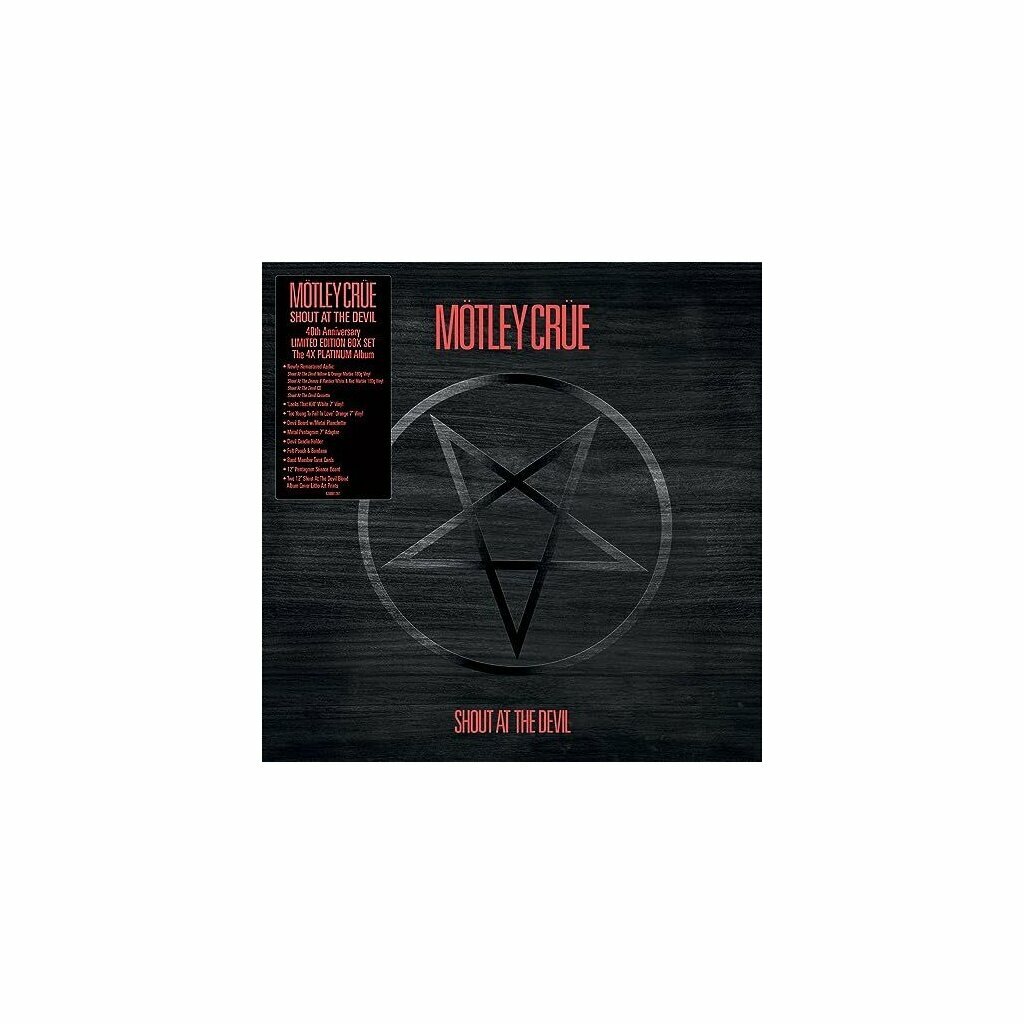 Виниловая пластинка M tley Cr e - Shout At The Devil(40th Anniversary Box Set) (6 LP)