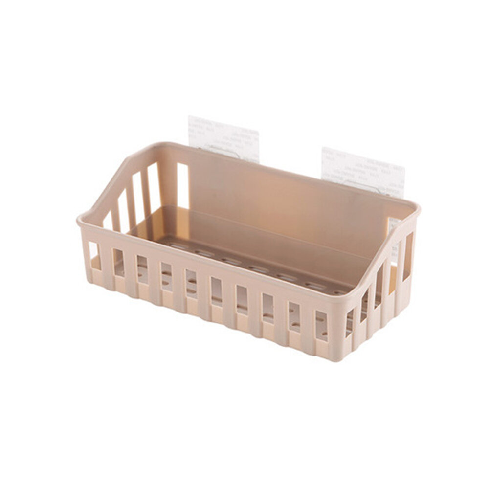 Присоски На Стену Для Ванной, Водонепроницаемая Организация Пространства, Коричневый, Размер 26.50X12.00X6.00См, 1 Комплект