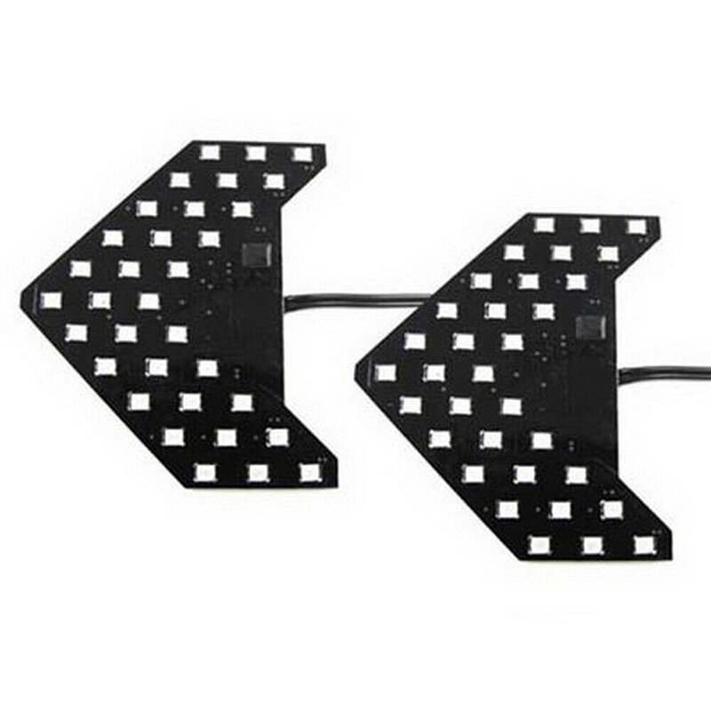 2 шт. красных 33-SMD последовательных светодиодных стрелок для указателей поворота