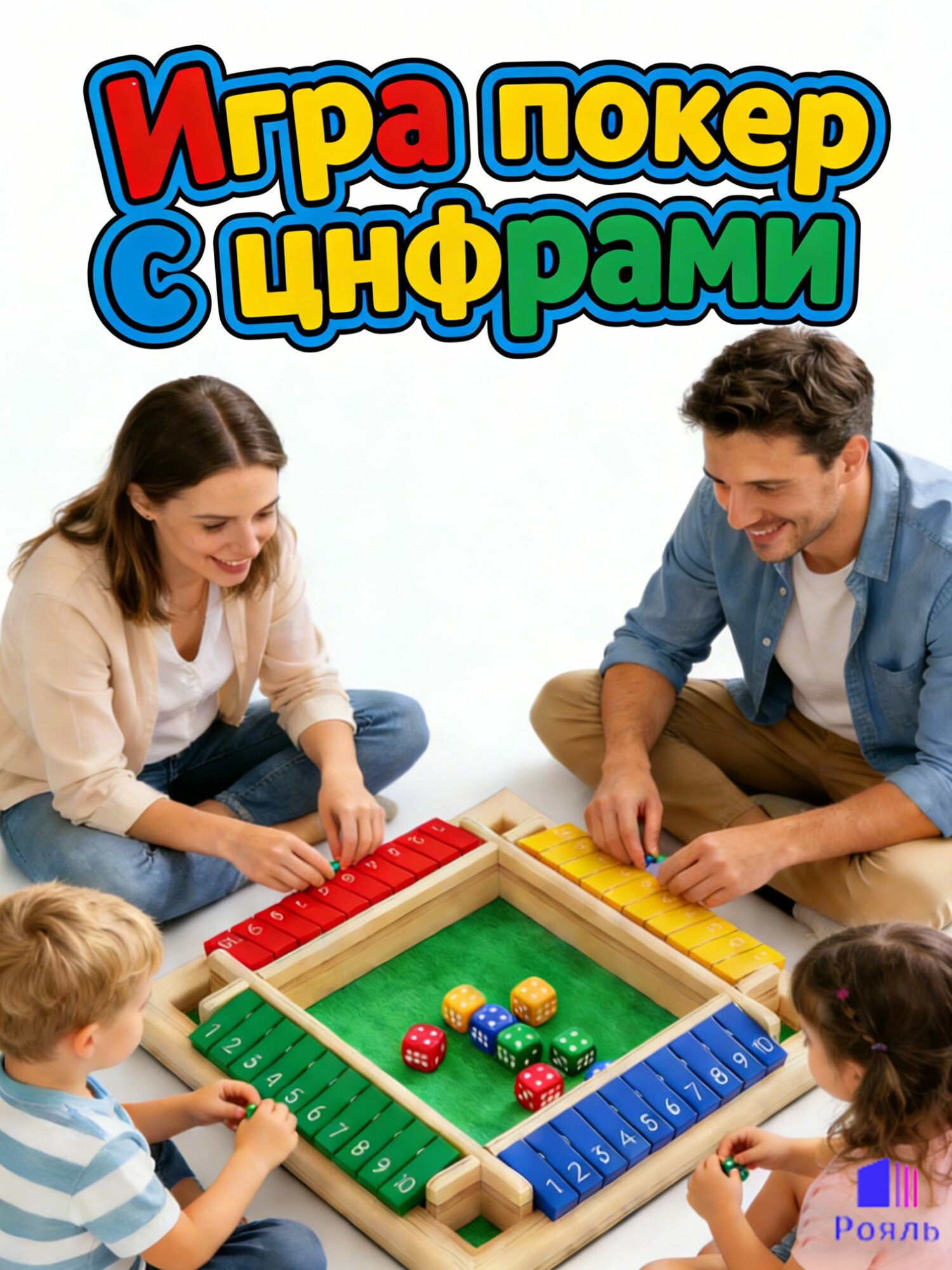 Детская настольная игра Переверни карточку на запоминание цифр, развивающая память и математику, для детей 3-6 лет