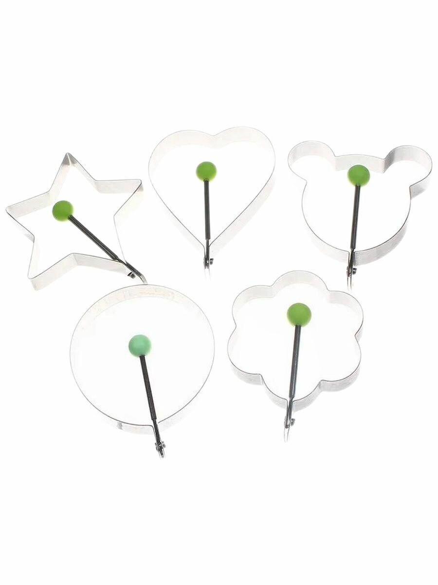 Форма для печенья, конфет, корейские соты, блинов, омлет из нержавеющей стали 3 шт.