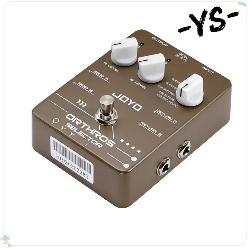 Педаль эффектов JOYO JF-24, для гитары, с двумя петлями, 6 режимов