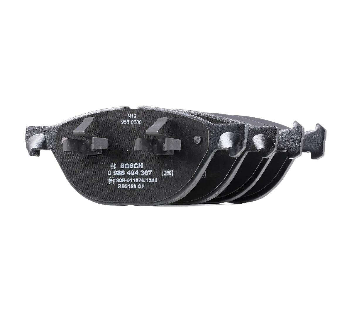Колодки тормозные BOSCH 986494307 Jeep Commander, Grand Cherokee III 05-10