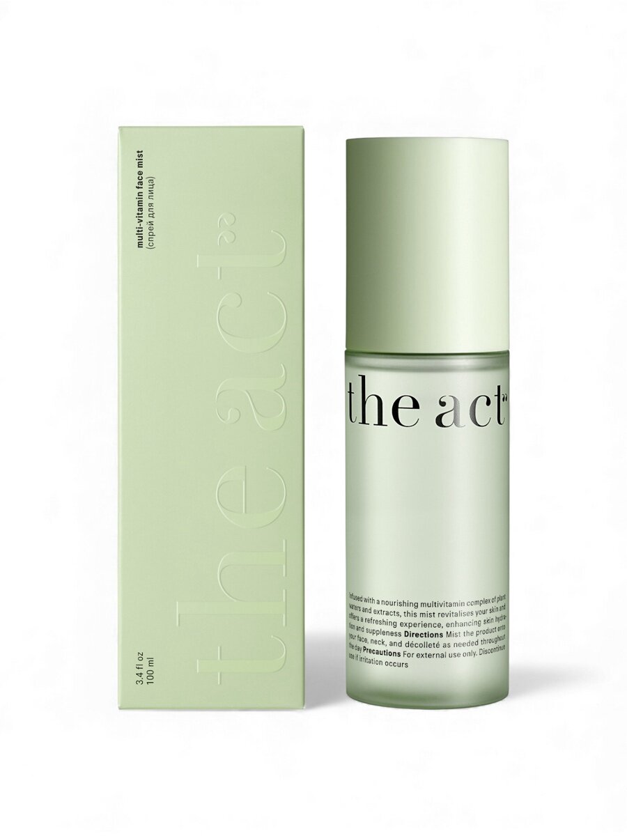 Спрей для лица The Act, зеленый, 150 мл
