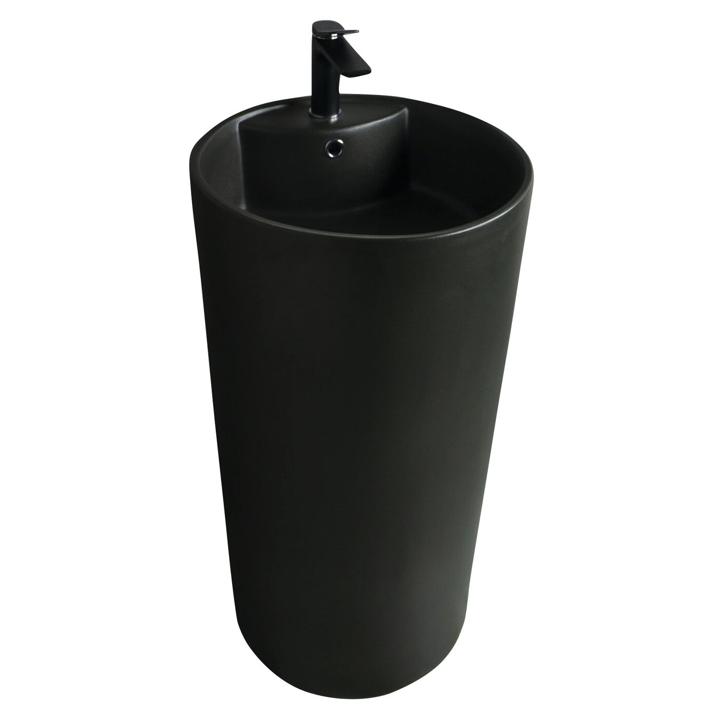 Раковина Gid Autonomo 45x45 Nb135bg черный графит