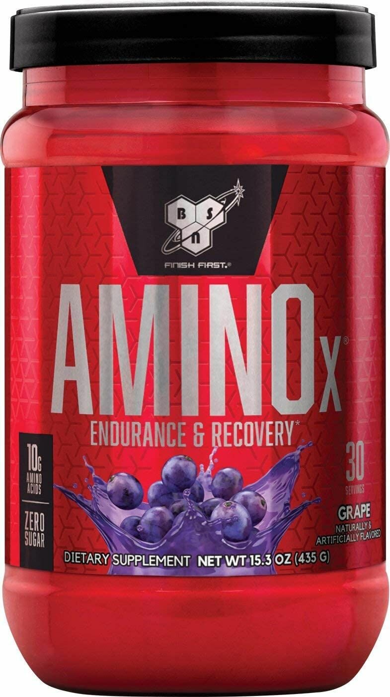 Комплекс аминокислот BSN Amino X 435 гр, Виноград, спортивное питание, порошок