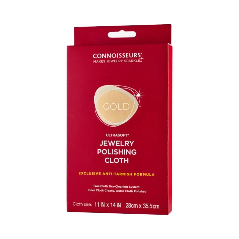 Салфетки для уборки connoisseurs, Салфетка для чистки серебра, 25x18x1 см, 1 шт.