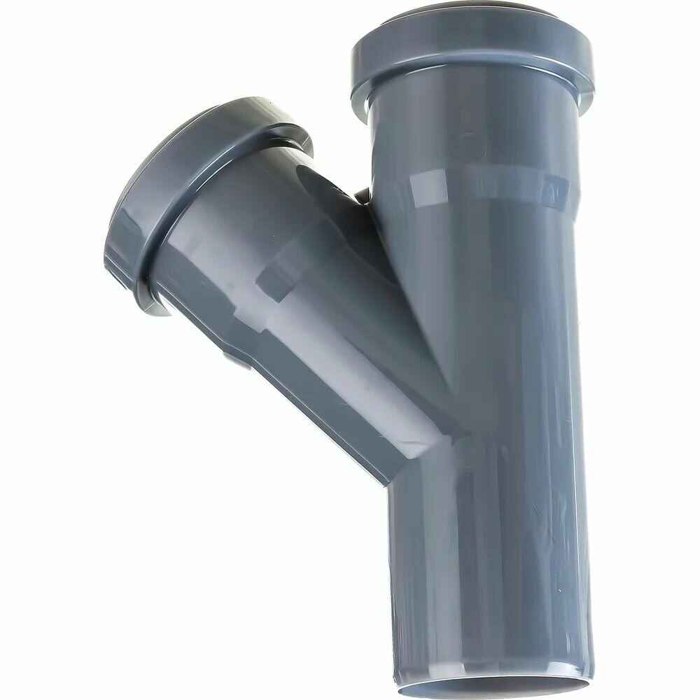 Тройник ПОЛИТЭК 50х50/45 градусов 205045