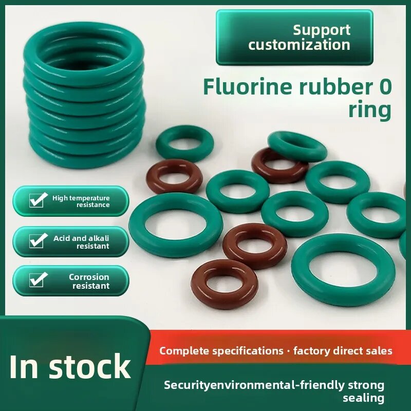 Термостойкие уплотнительные кольца из фторкаучука 10 шт. OD 4mm(10pcs), 1.2mm