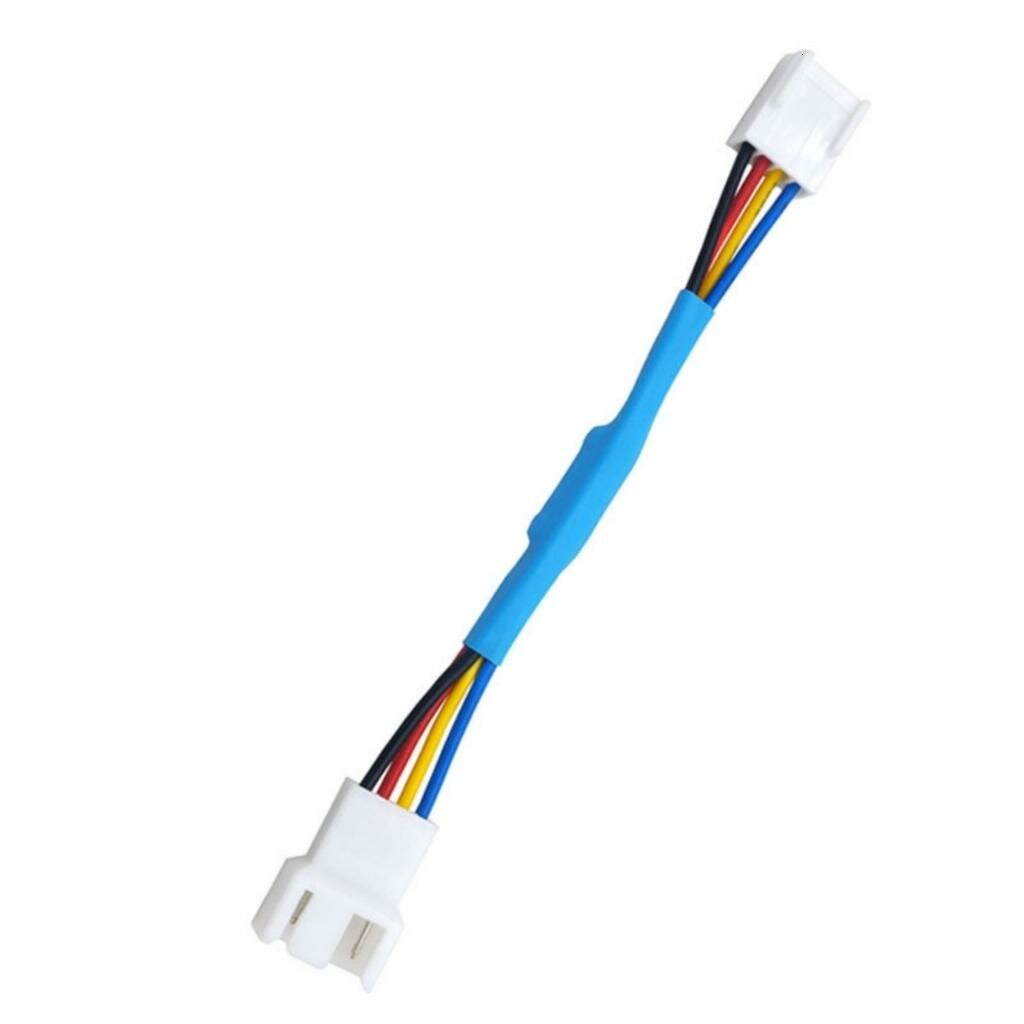 Кабель удлинитель 4Pin для вентилятора видеокарты, Синий