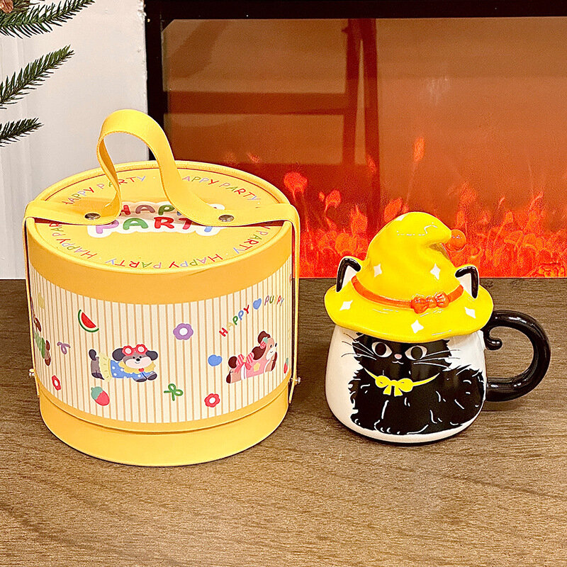Подарок на день рождения для девочек, практичный небольшой презент, высокая эстетическая ценность, милая керамическая кружка, изысканный подарок для лучших подруг.