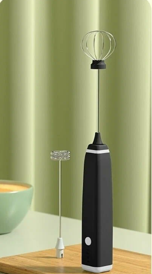 Xiaomi Капучинатор и вспениватель для молока USB зарадка чёрный