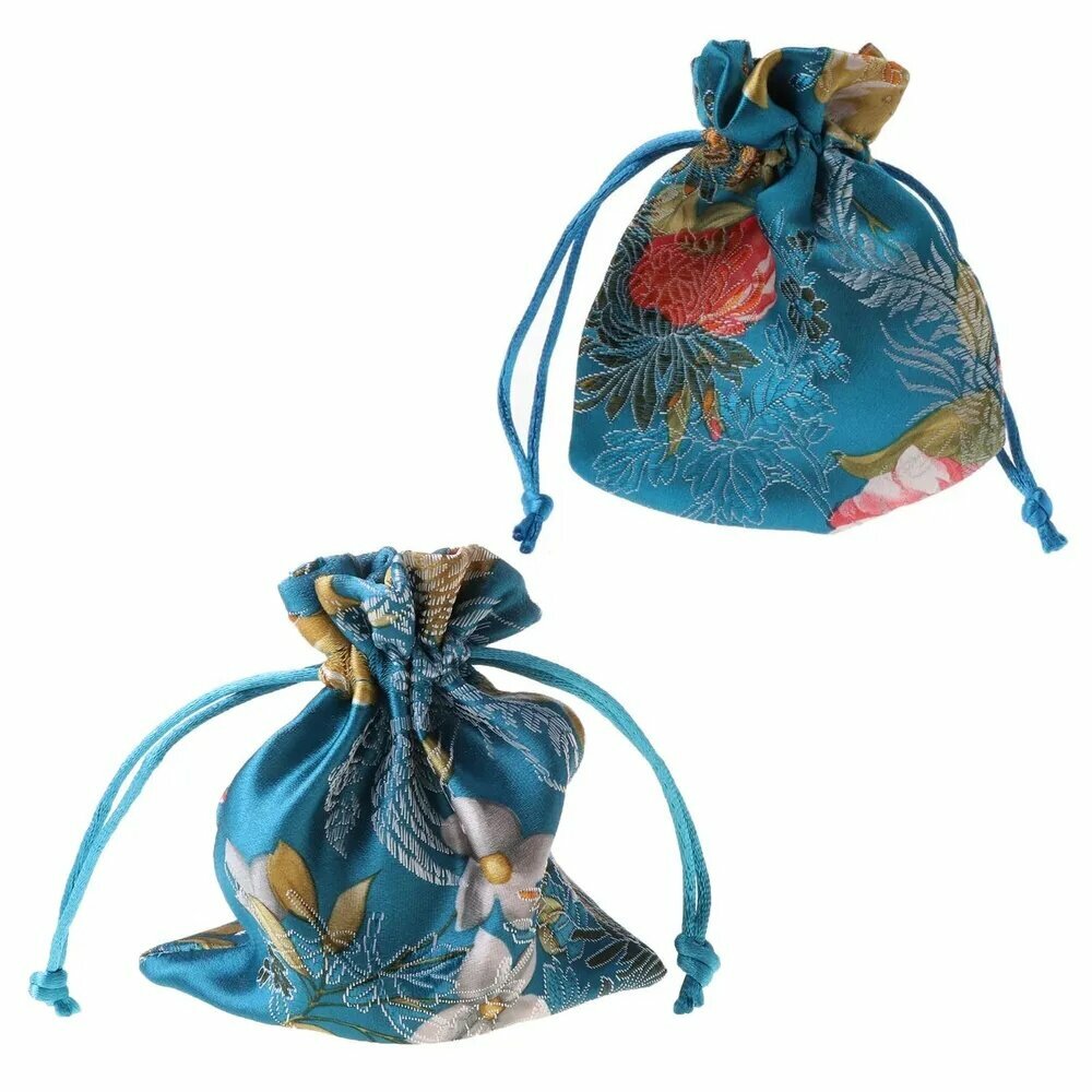 Шелковый мешочек для украшений