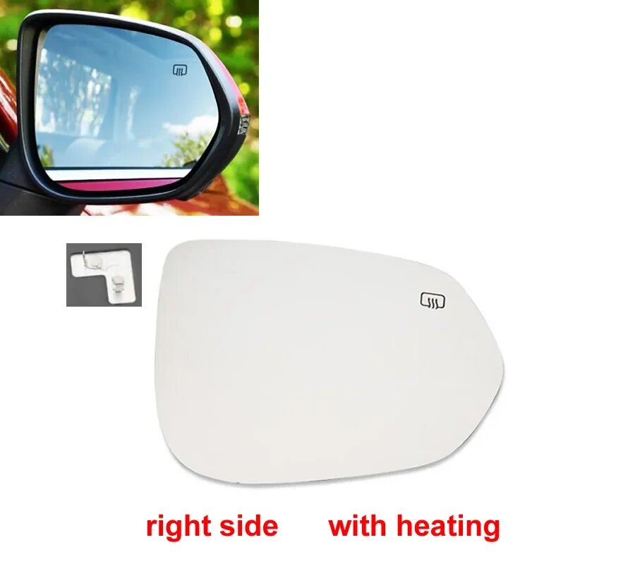 Для Changan CS35 Plus 2019-2025 автомобильные аксессуары внешняя часть наружные боковые зеркала заднего вида объектив дверное крыло зеркало заднего вида стекло 1pcs right heating