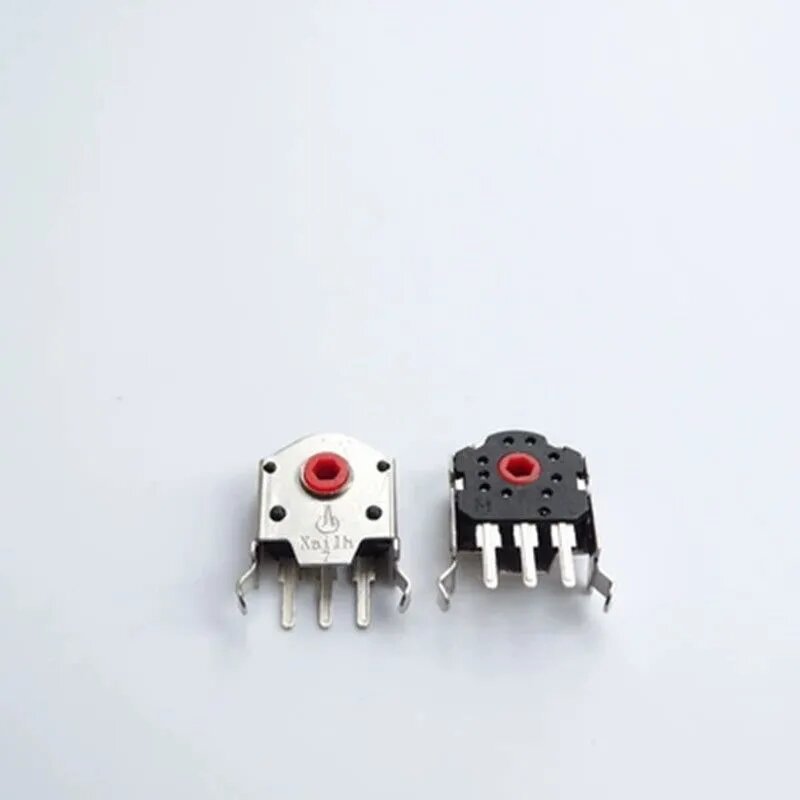 5ШТ пылезащитный энкодер колесика мыши Kailh с красным сердечником 7ММ
