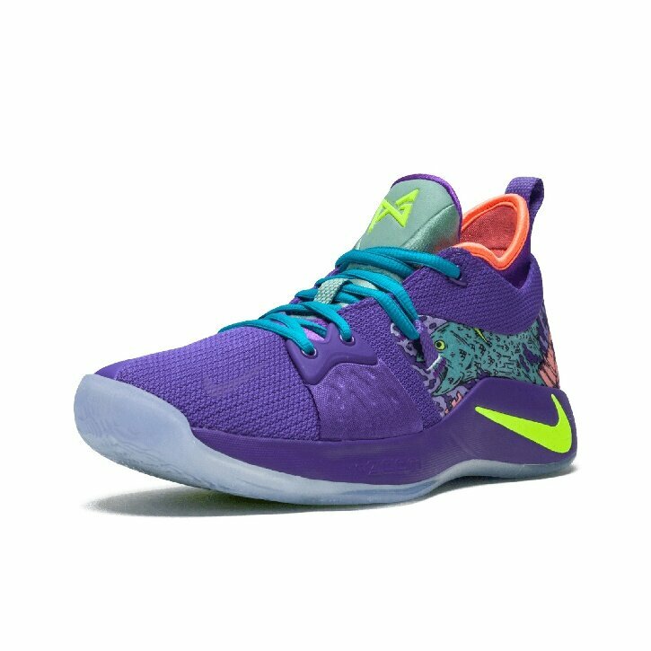 Кроссовки NIKE PG 2, размер EU 40.5 стопа (25.5CM), purple — фото 1