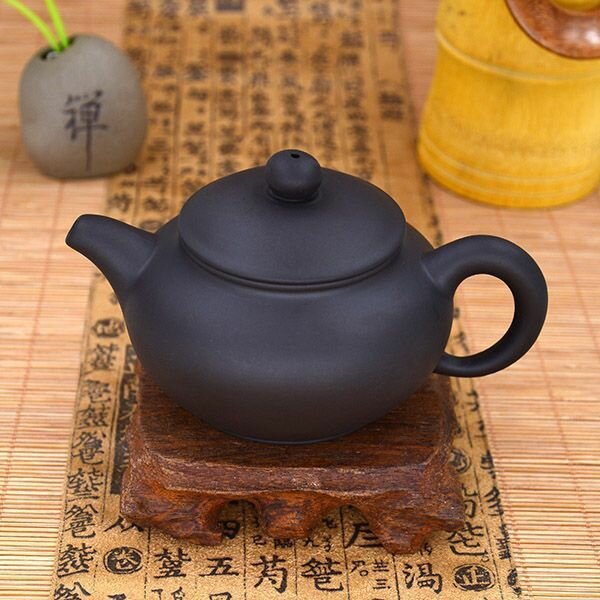 Чайник глиняный "Фангу Ху", черный, 250 мл