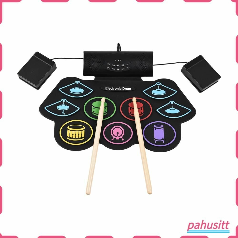 Портативный набор барабанов, многофункциональный и компактный, для учеников и музыкантов
