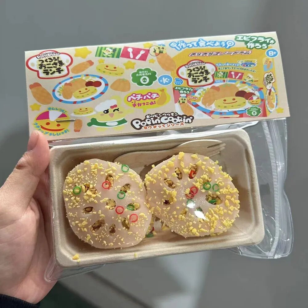 Имитационная игра с едой, бенто с жареной курицей, набор закусок, забавная декомпрессионная игрушка