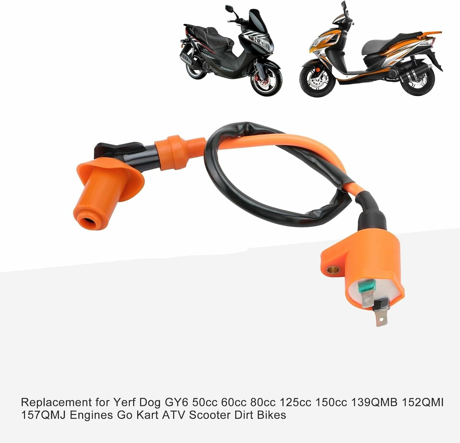 Катушка зажигания для питбайка, мотоцикла, ATV 50-150 куб.