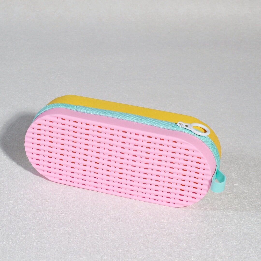 Двусторонний дышащий чехол для силиконовых плавательных очков большой емкости, защитный чехол для очков, дышащий, портативный, противоударный чехол для хранения плавательных очков