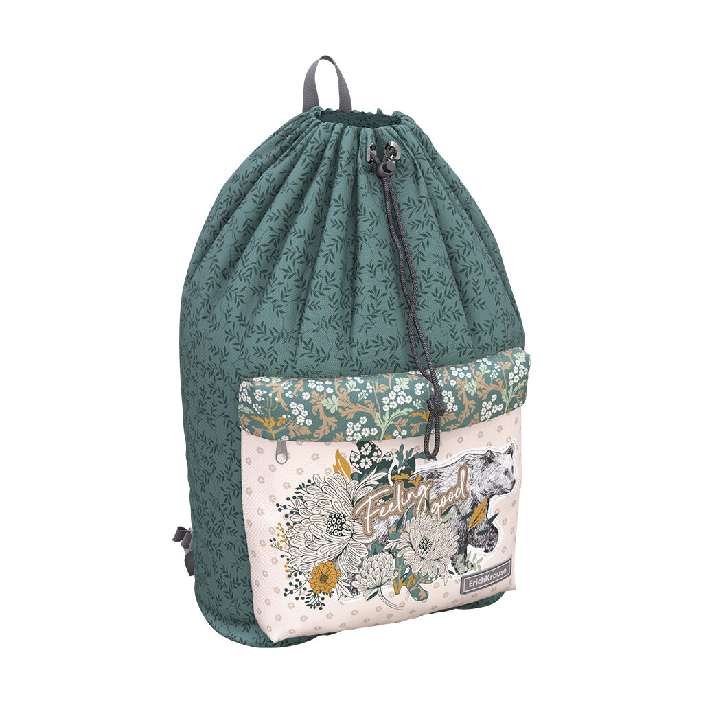 ErichKrause Рюкзак на шнурке EasyLine 16L Natural Life 56071