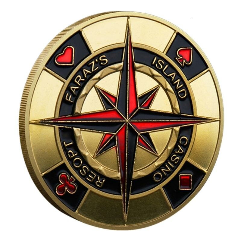 Металлические фишки-сувениры для покера, 4