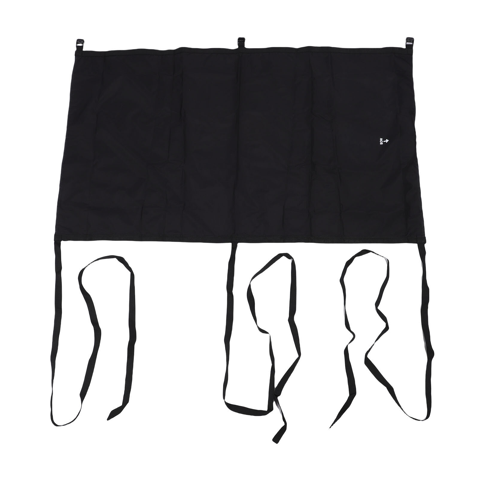 Чехол для кокпита каяка из водонепроницаемой ткани Oxford 420D, регулируемый, для каноэ, 76,2 см (30 дюймов x 51 дюйм)