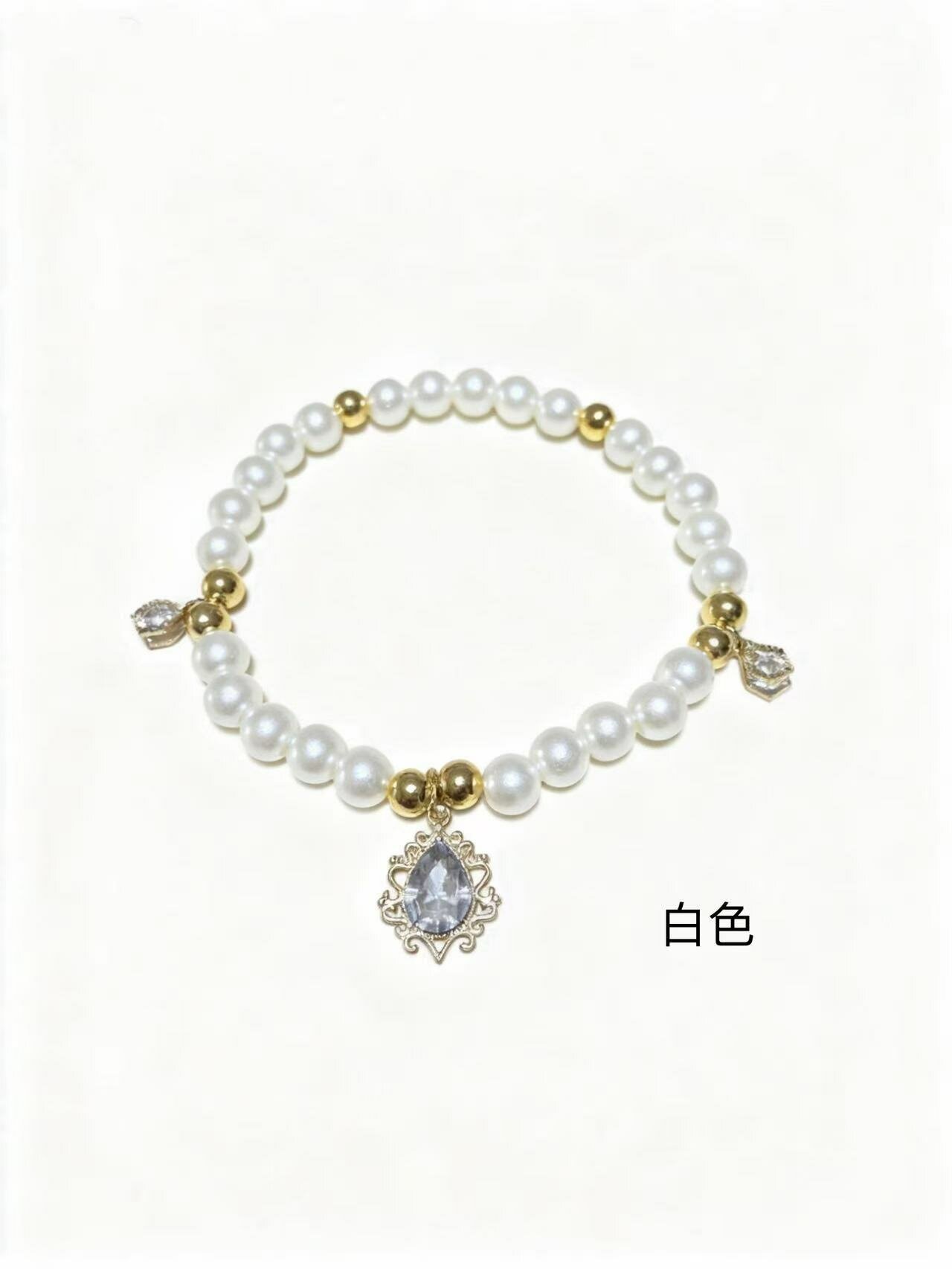 Винтажный белый жемчужный ошейник для кошек с сердечным подвесом, регулируемый размер S-25см для маленьких кошек 3-5